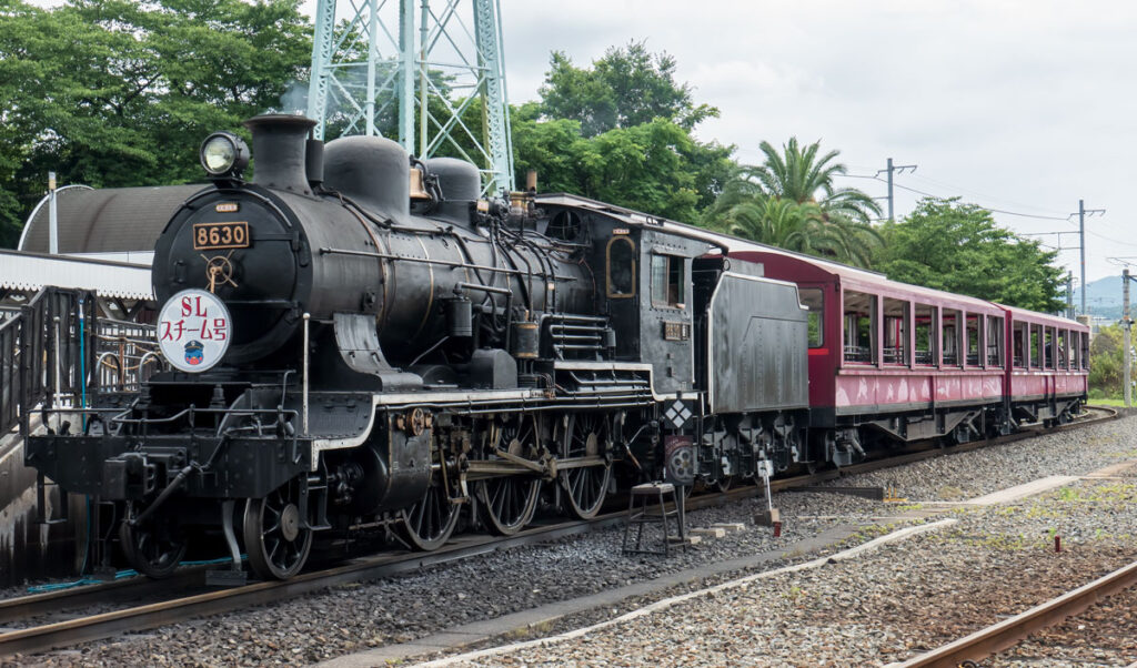 8630号機牽引のSLスチーム号 | A's railway