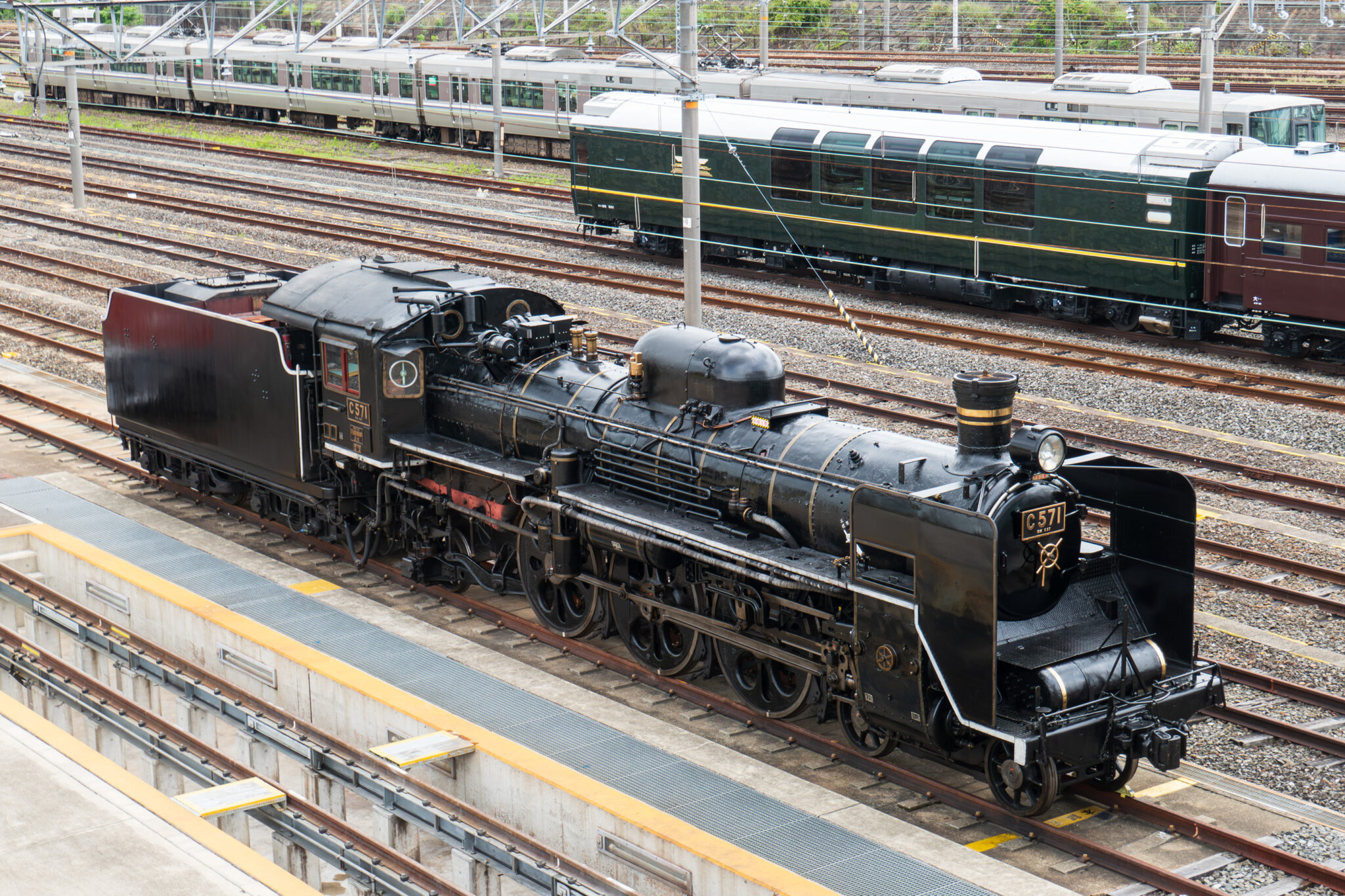 SLやまぐち号（C57-1）の危機を救った同型機C57-5号機 | A's railway